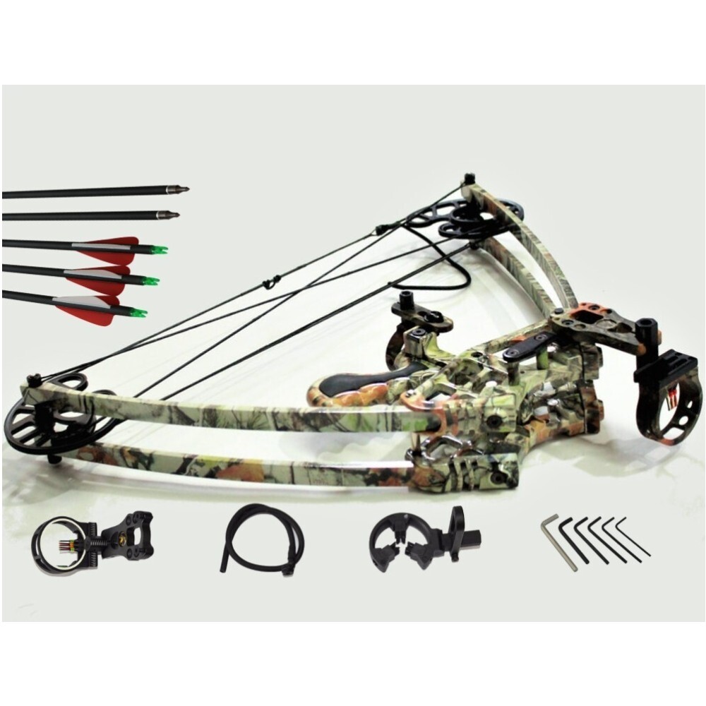 Hunting Compound bow Archery Triangle shooting pistol grip Bow camo ...