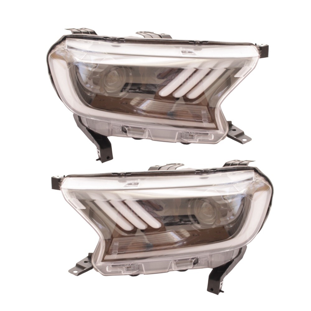 Front Head Lights Projector Lamp Led for Ford Ranger PX2 2015 - 2018 ...