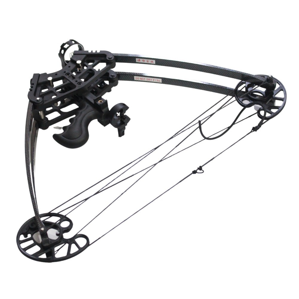 Hunting Compound bow Archery Triangle shooting pistol grip Bow Black ...