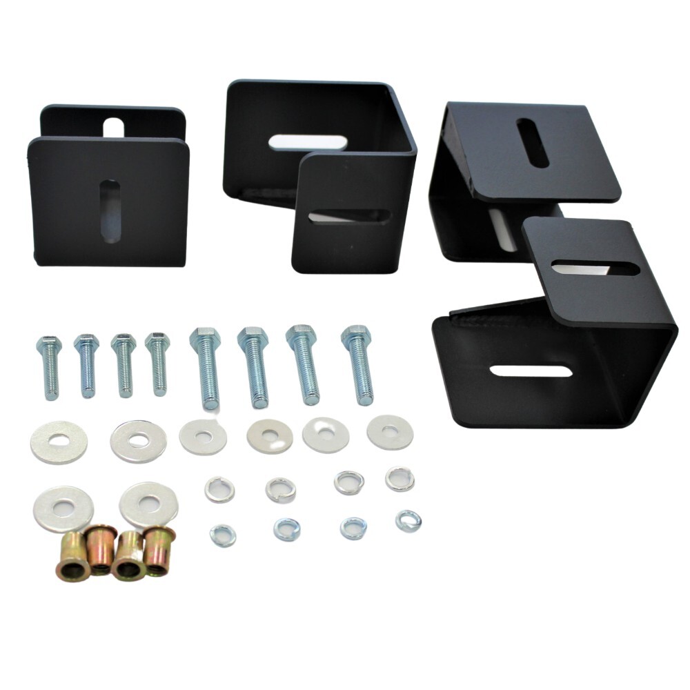 Cobra 4x4 Sports Roll Bar Mounting Bracket Black Powder Coated Steel ...