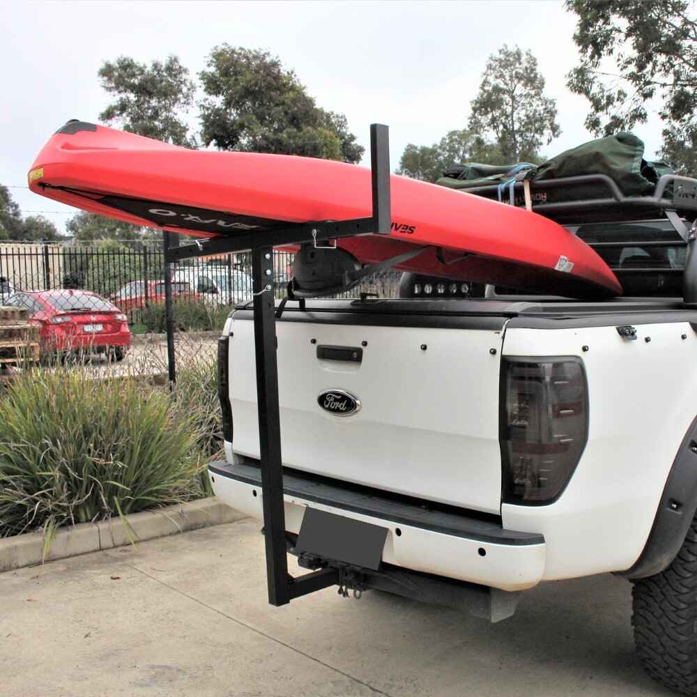 Pick Up Truck Bed Vertical And Horizontal Hitch Extender Extension Rack ...