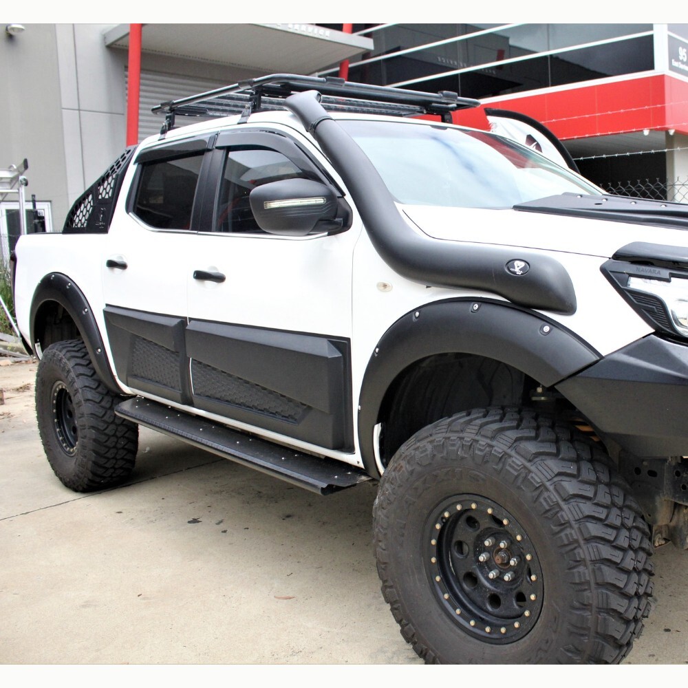 Pocket Style Fender Flares suits Nissan Navara NP300 2021 Matte Black ...