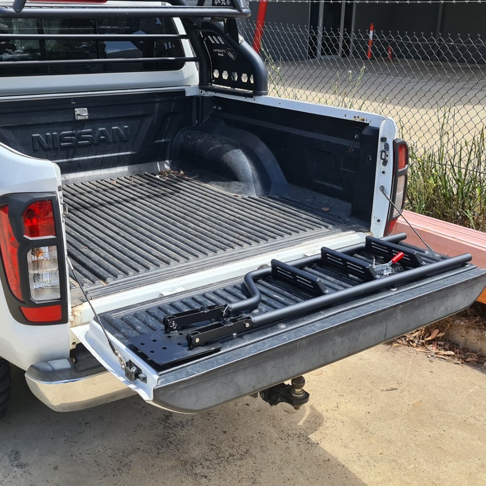 Cobra 4x4 Universal Tailgate Foldable Ladder Heavy Duty Stairs 4WD UTE