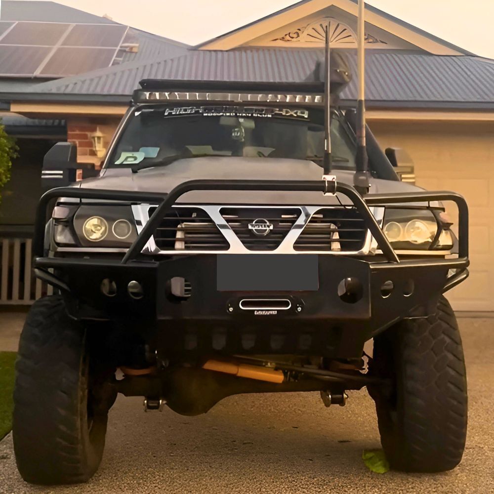 Front Head Lights Projector Lamp LED and Indicators For Nissan Patrol ...