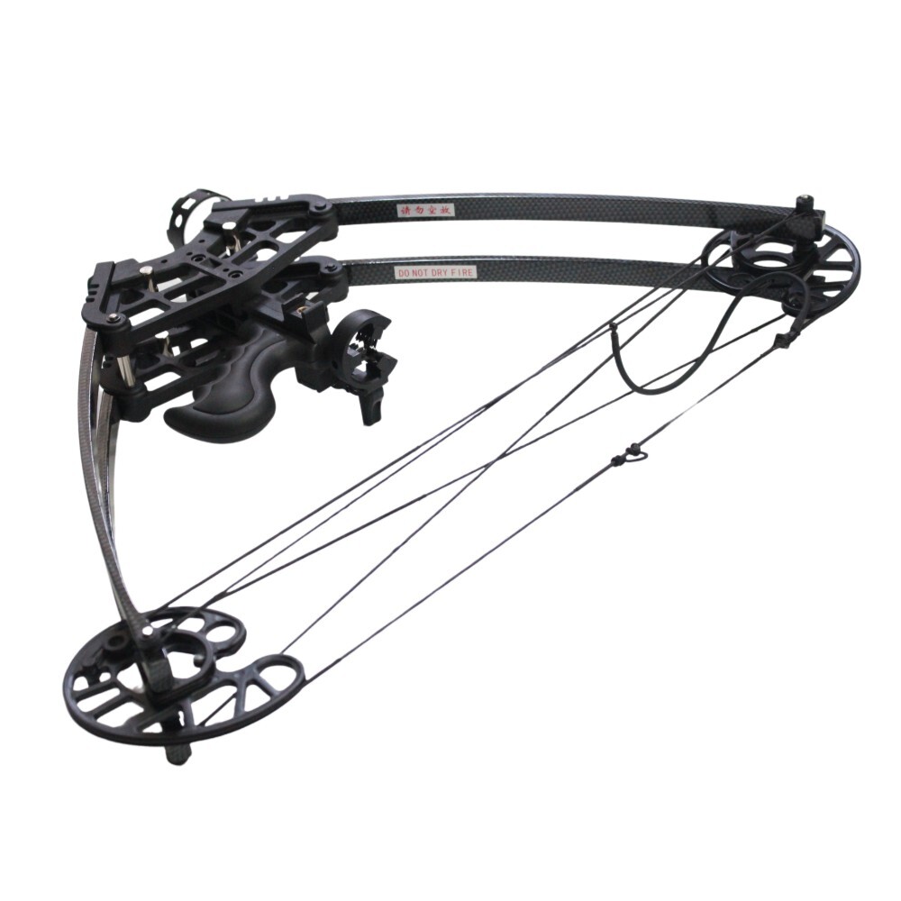 Hunting Compound bow Archery Triangle shooting pistol grip Bow Black ...