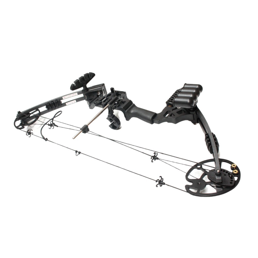 20-70lbs Black Compound Bow + 8 Arrows + Accessories Pack RH - COBRA ...