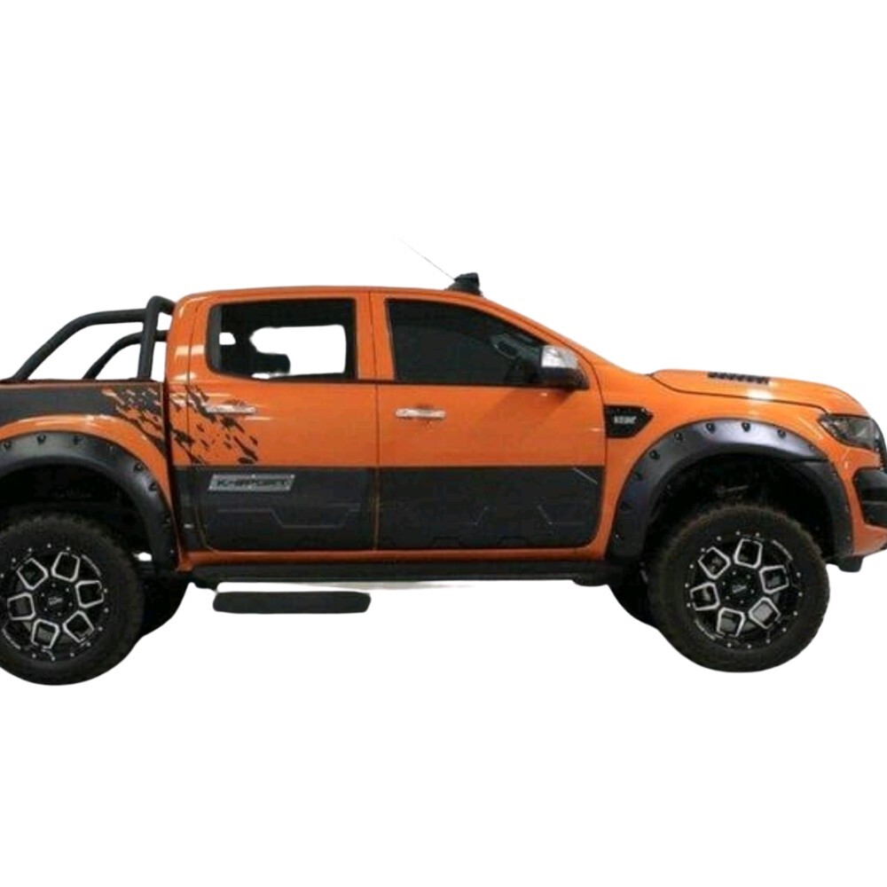 Side Monster Cladding Black FITS Ford Ranger 2012-2018
