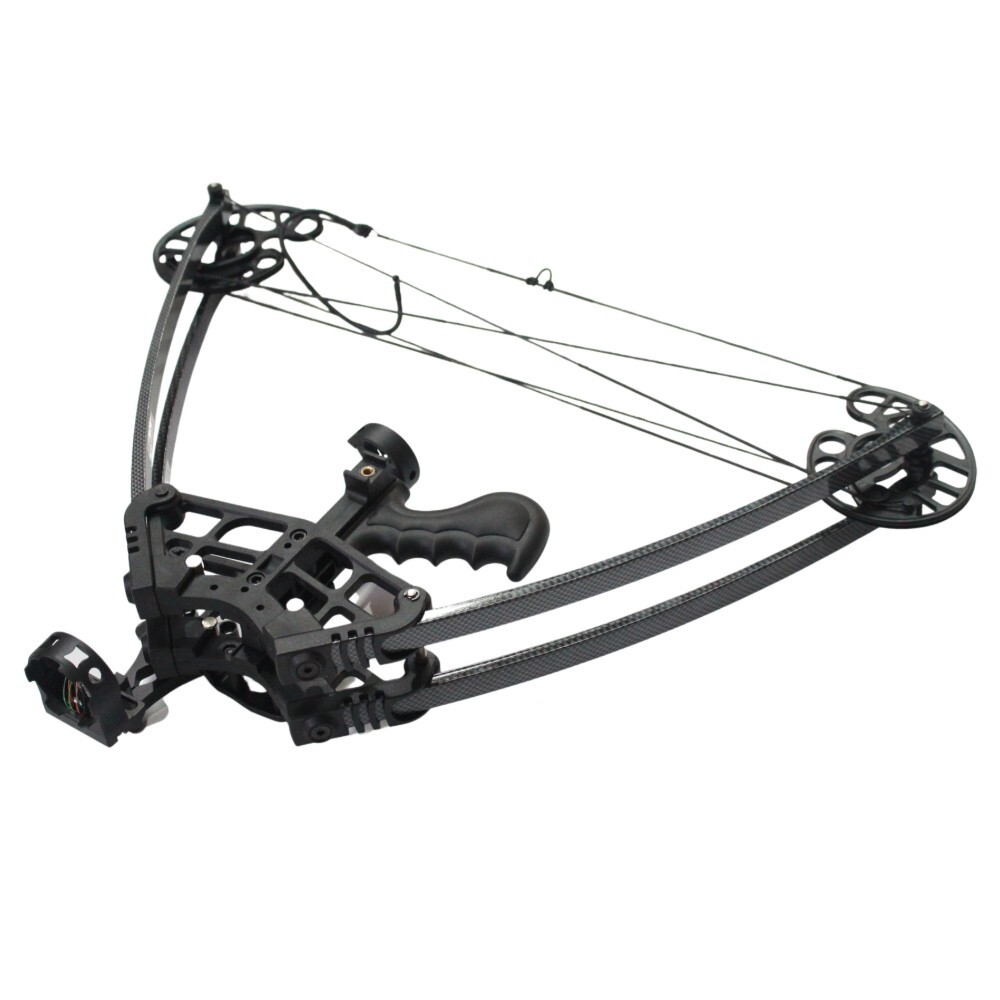 Hunting Compound bow Archery Triangle shooting pistol grip Bow Black ...