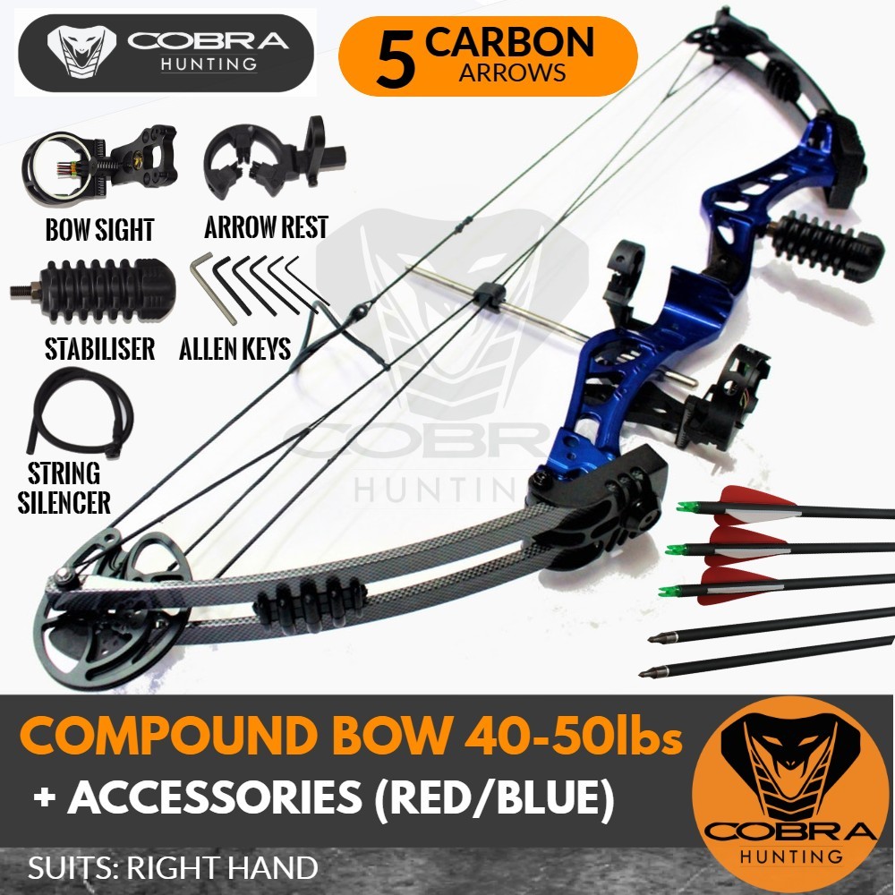 Hunting Compound bow Archery shooting Arrow Bow Blue red Right hand bow