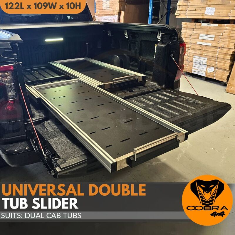 4WD Ute Storage Boxes & Accessories - Tub Sliders, 4x4 Storage
