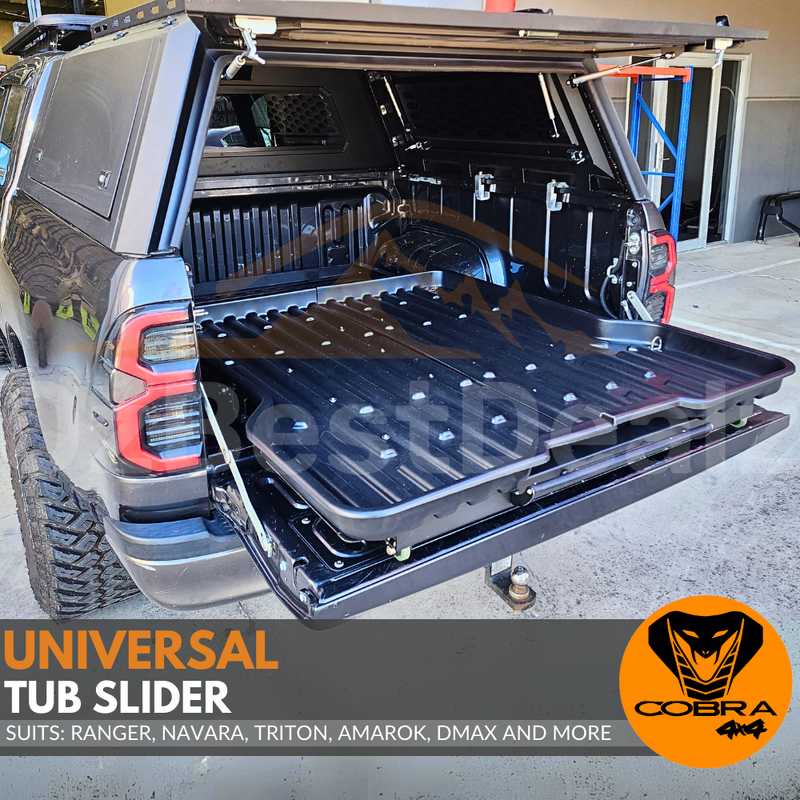 4WD Ute Storage Boxes & Accessories - Tub Sliders, 4x4 Storage