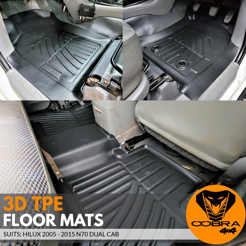 Hilux car mats store