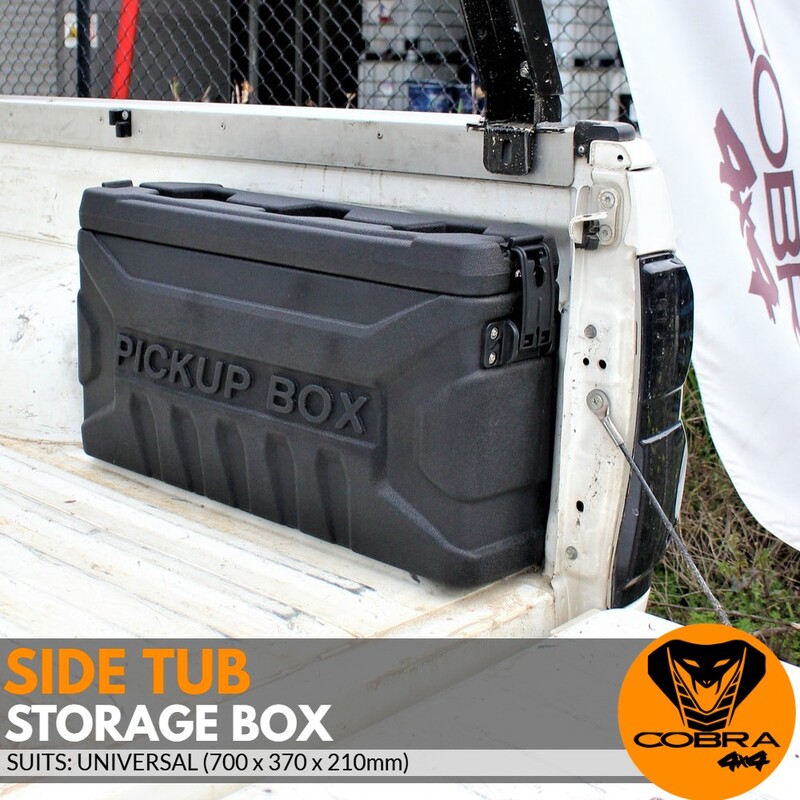 4WD Ute Storage Boxes & Accessories - Tub Sliders, 4x4 Storage