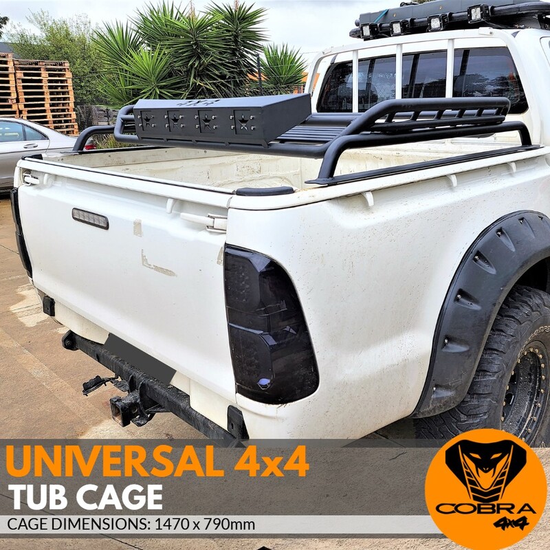 4WD Ute Storage Boxes & Accessories - Tub Sliders, 4x4 Storage