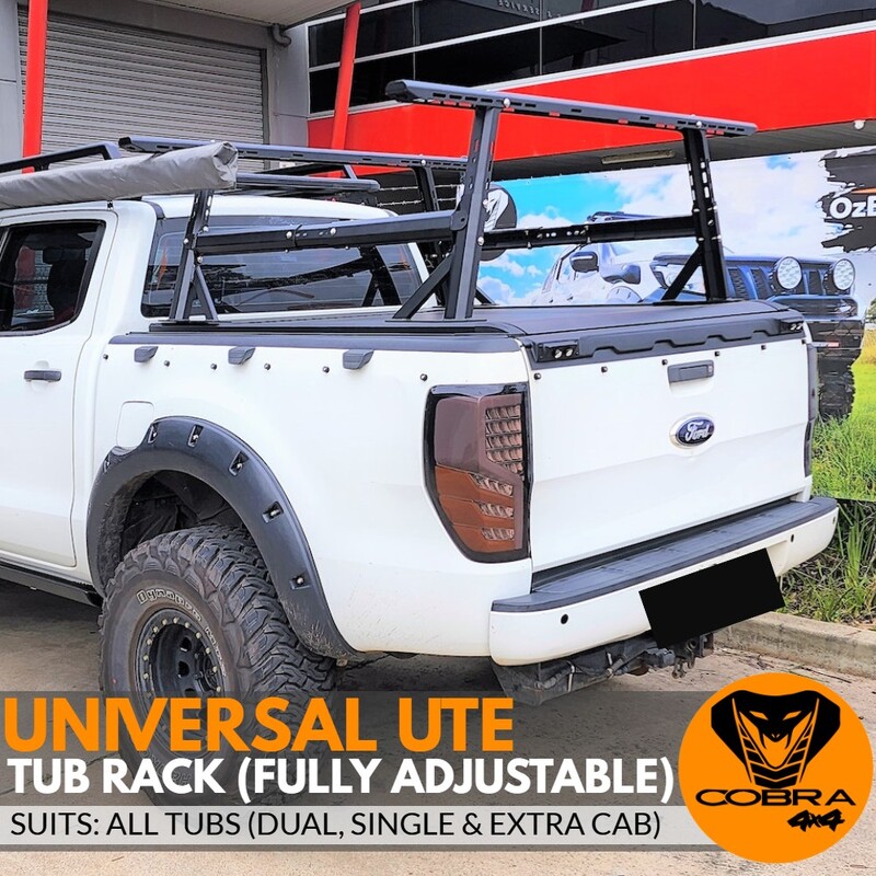 4WD Ute Storage Boxes & Accessories - Tub Sliders, 4x4 Storage