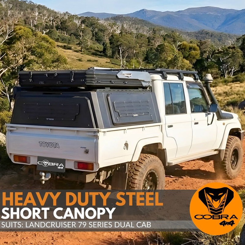 Landcruiser 70 series accessories - 76,78,79 - Roof Rack & Flares