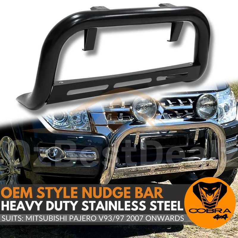 Nudge Bar & 4x4 Bull Bars | Steel, Black, Chrome, Stainless